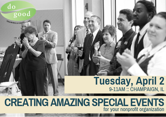 Creating Amazing Special Events - do good Consultingdo good Consulting